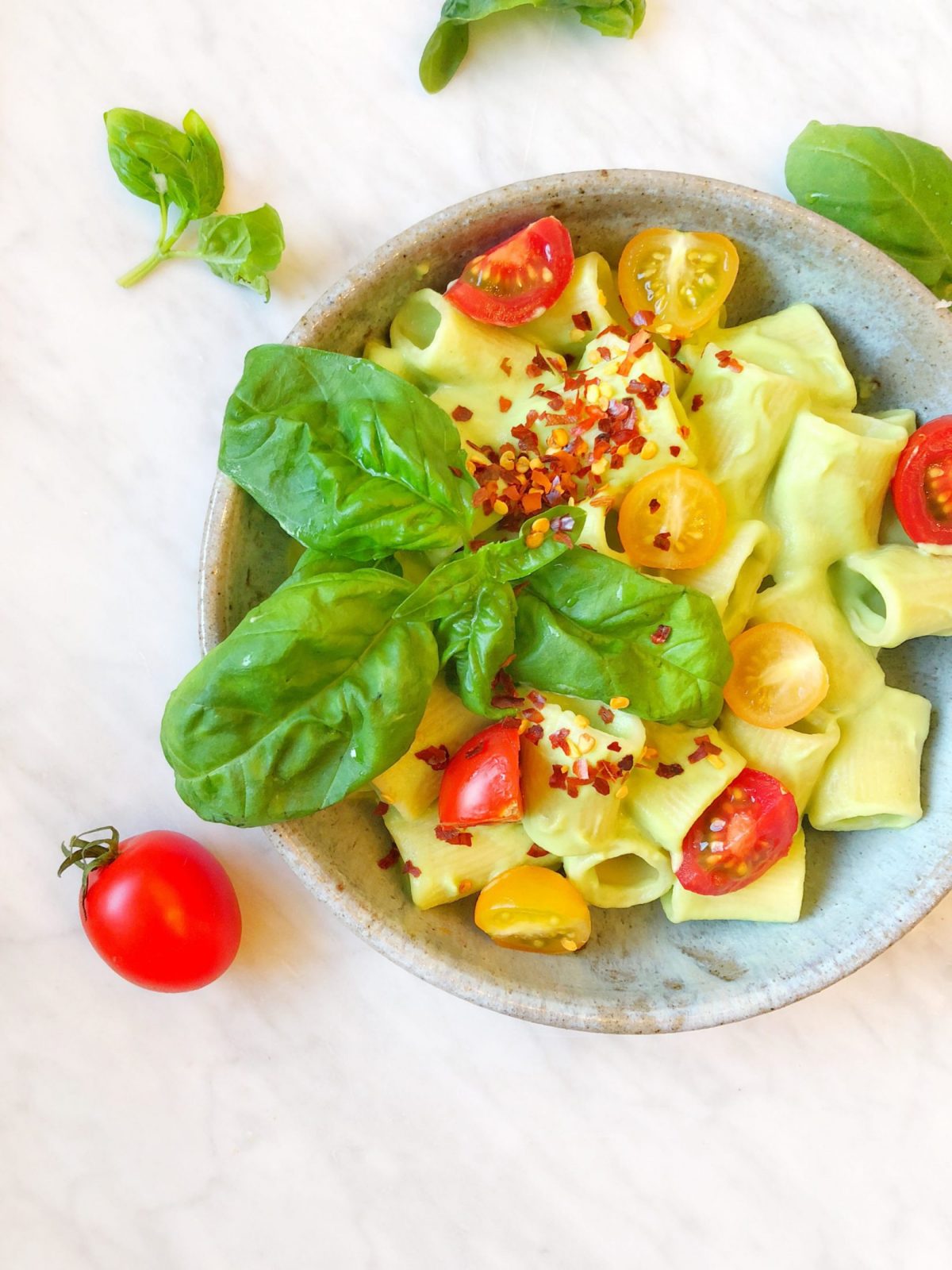 Spring Basil Dairy-Free Alfredo Pasta (It Takes Less Than 20 Minutes To ...