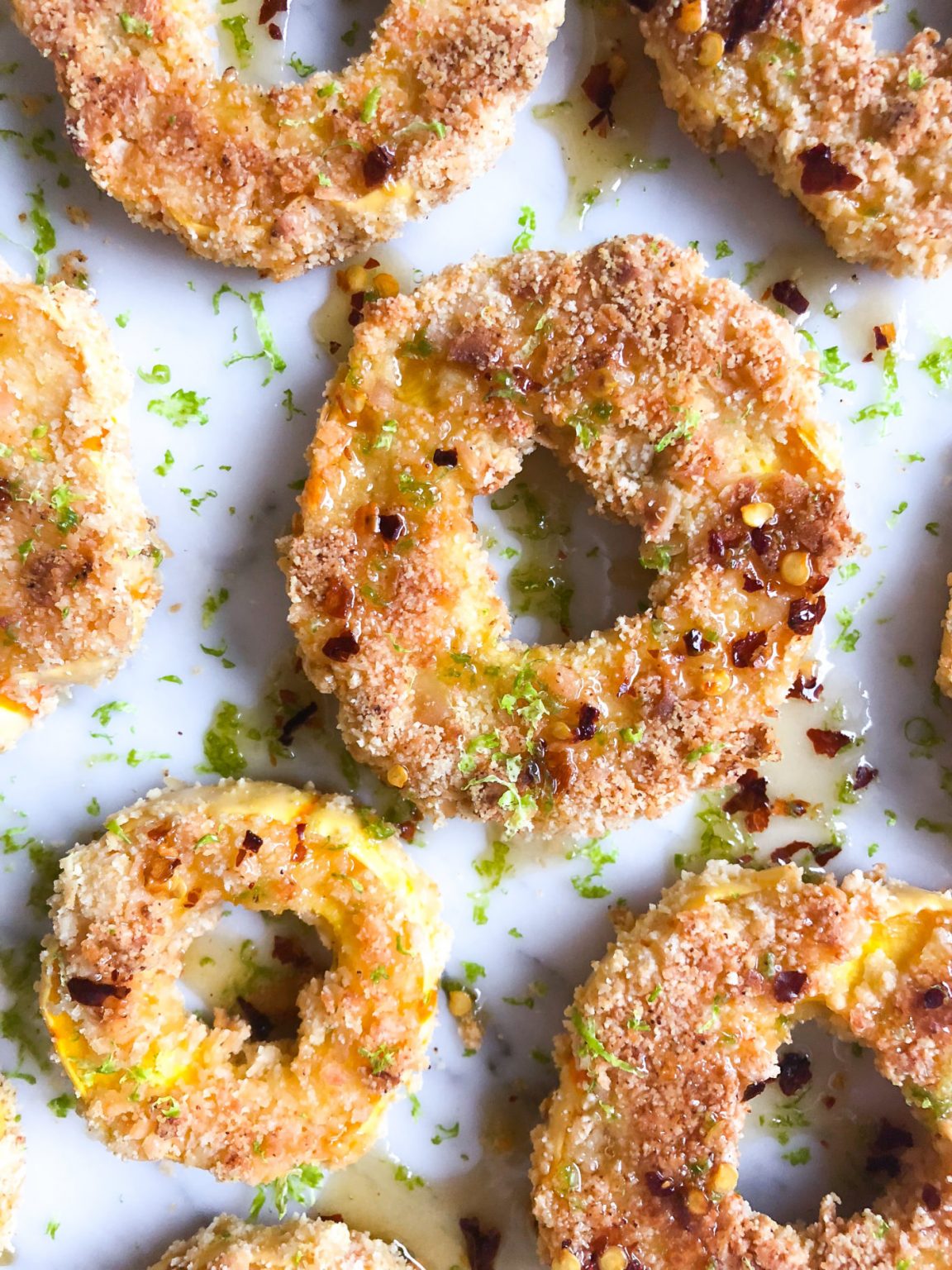 Delicata Squash Donuts with Lime Zest & Spicy Maple Syrup (Inspired by ...