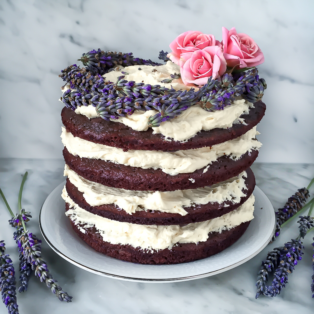 Gluten Free Lavender Honey Cake Recipe - Liz Moody