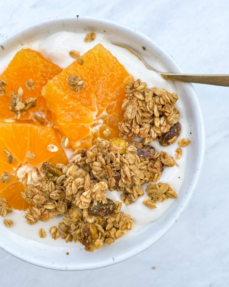 Super Clumpy Cardamom Orange Creamsicle Granola