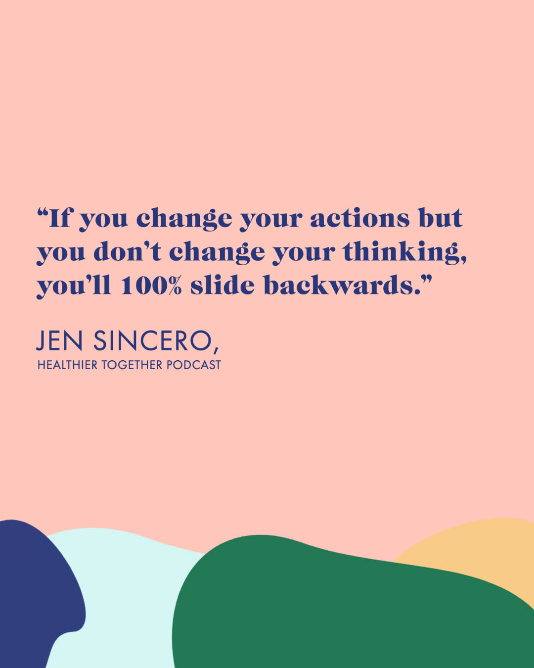 Jen Sincero on the Healthier Together Podcast - Liz Moody